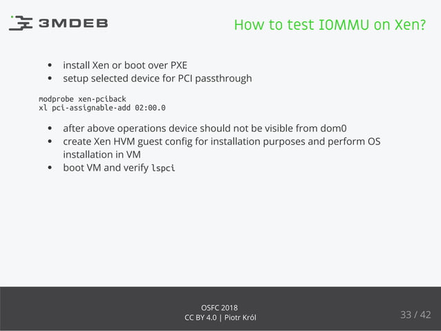 How to enable AMD IOMMU in coreboot? | PDF