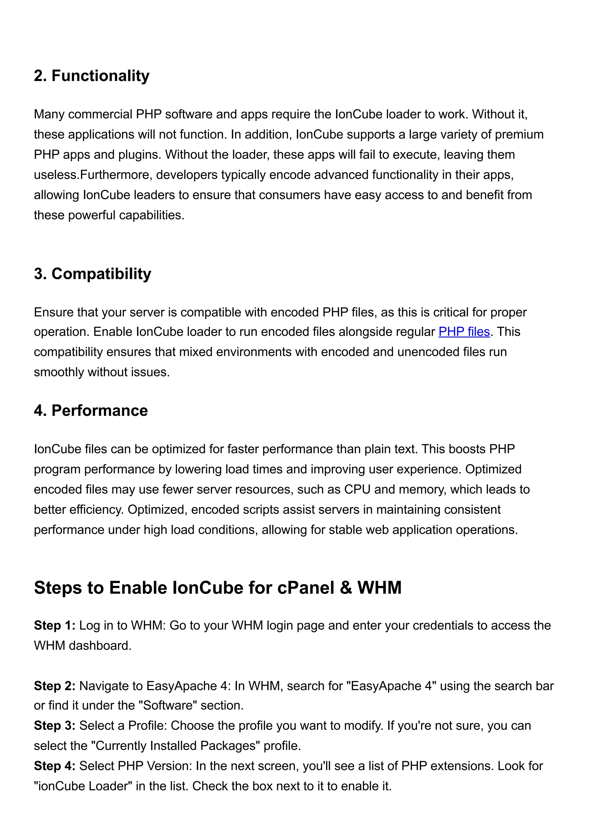 How To Enable Ioncube For Cpanel And Whm Pdf