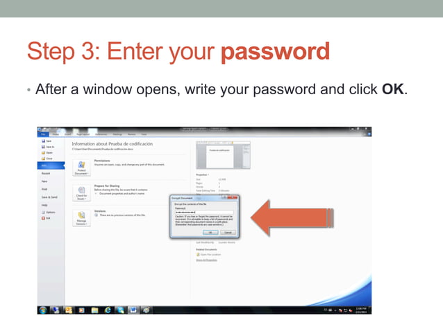 How to encrypt word documents | PPT