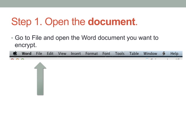 How to encrypt word documents | PPT