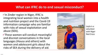 How to end sexual misconduct - IFRC Africa region | PPT