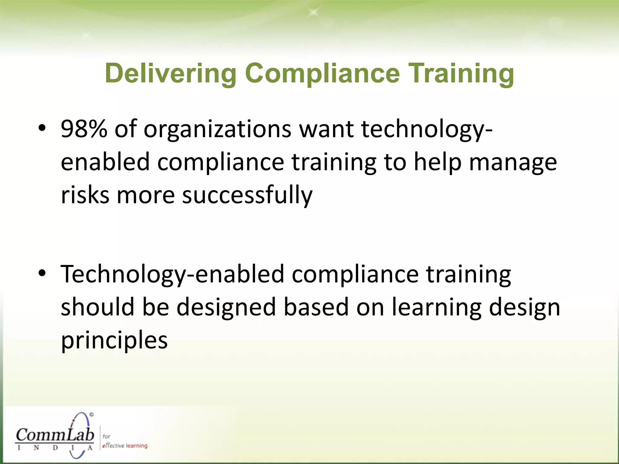 How to Engage Employees During Compliance Training | PPTX