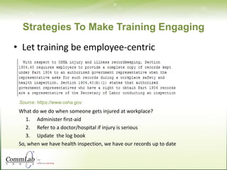 How to Engage Employees During Compliance Training | PPTX