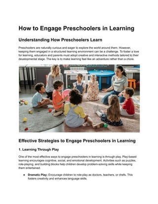 How to Engage Preschoolers in Learning.pdf
