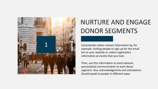 How to engage with your donors donor engagement cycle | PPTX