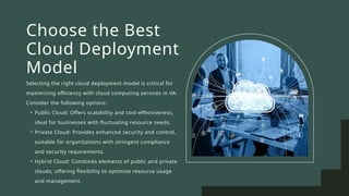 How To Enhance Efficiency With Cloud Computing Services In VA | PPT