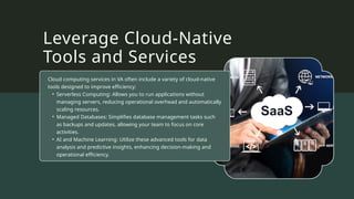 How To Enhance Efficiency With Cloud Computing Services In VA | PPT