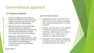 How to embed TEL in your practice | PPTX