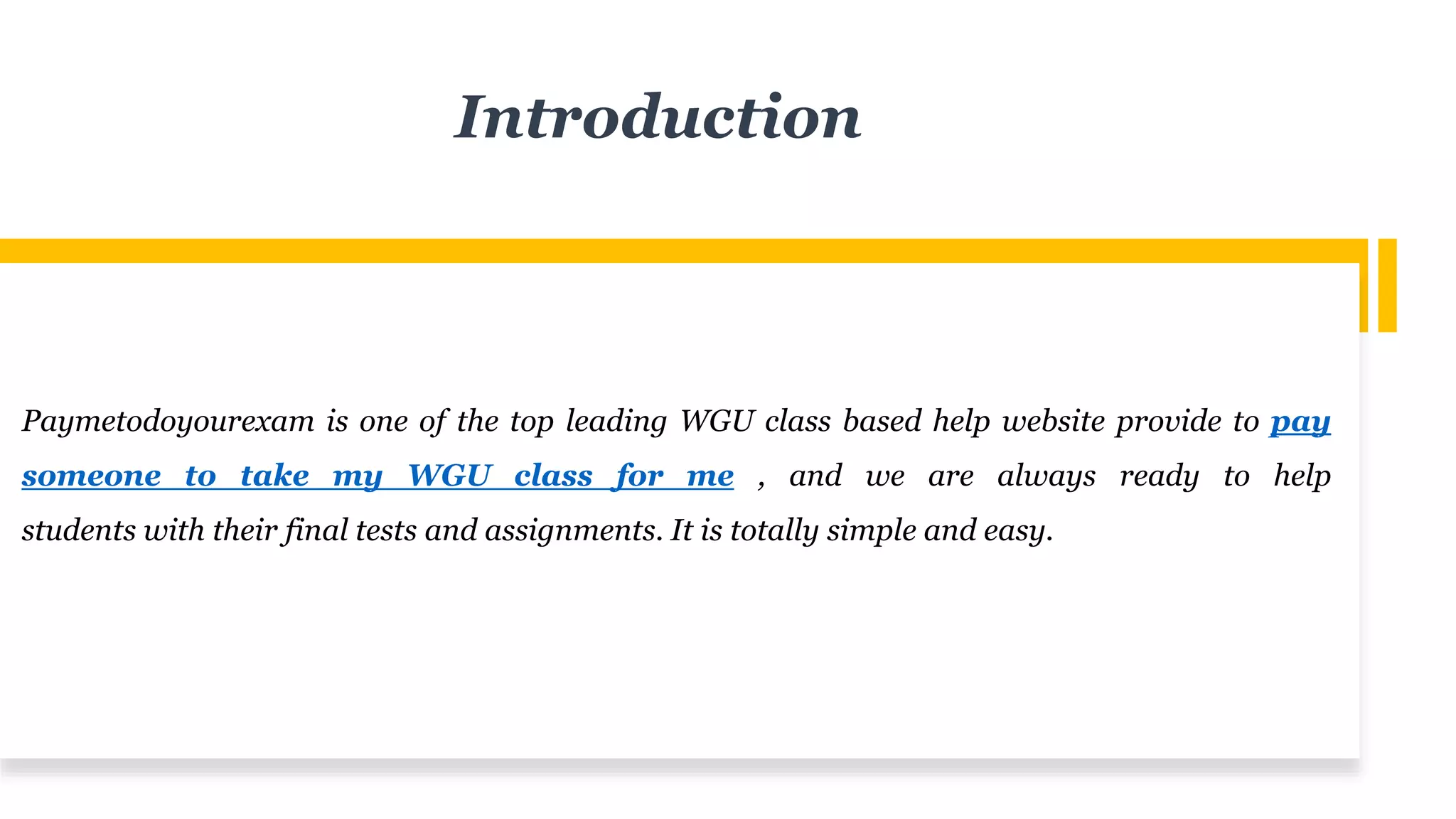 How to Enroll In WGU Online Class | PPT