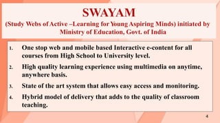 How to enroll and access swayam course | PDF
