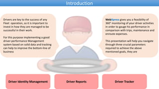 How to ensure 360 ° driver management | PPTX