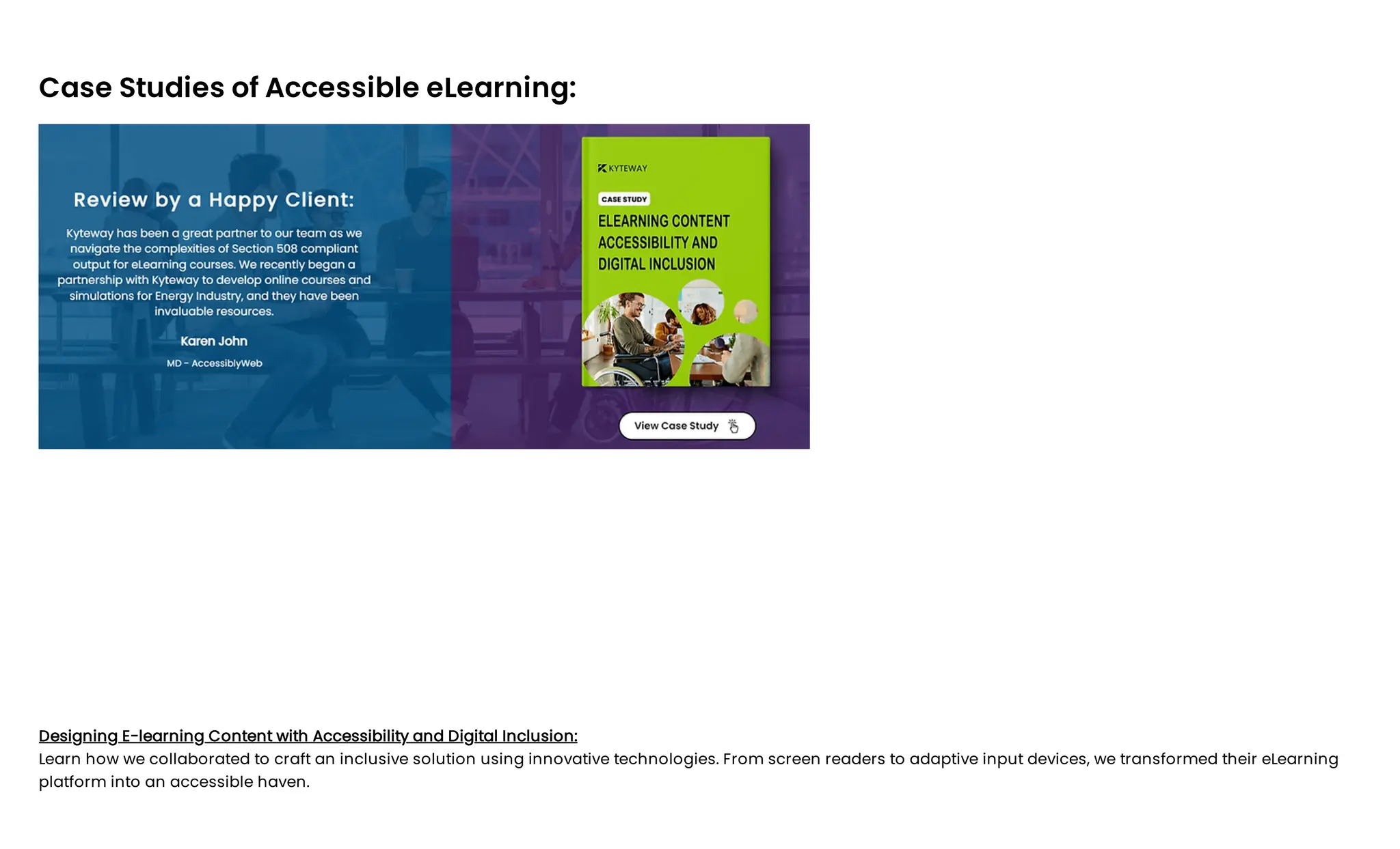 Strategies for Enhancing eLearning Accessibility | PDF
