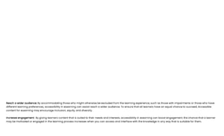 Strategies for Enhancing eLearning Accessibility | PDF