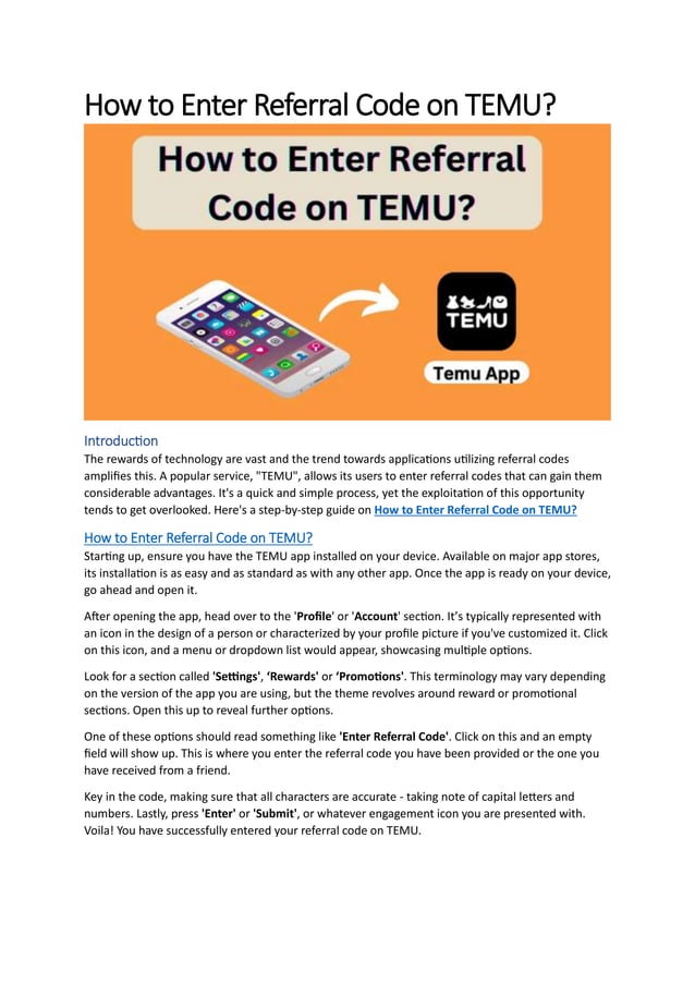 How to Enter Referral Code on TEMU.docx