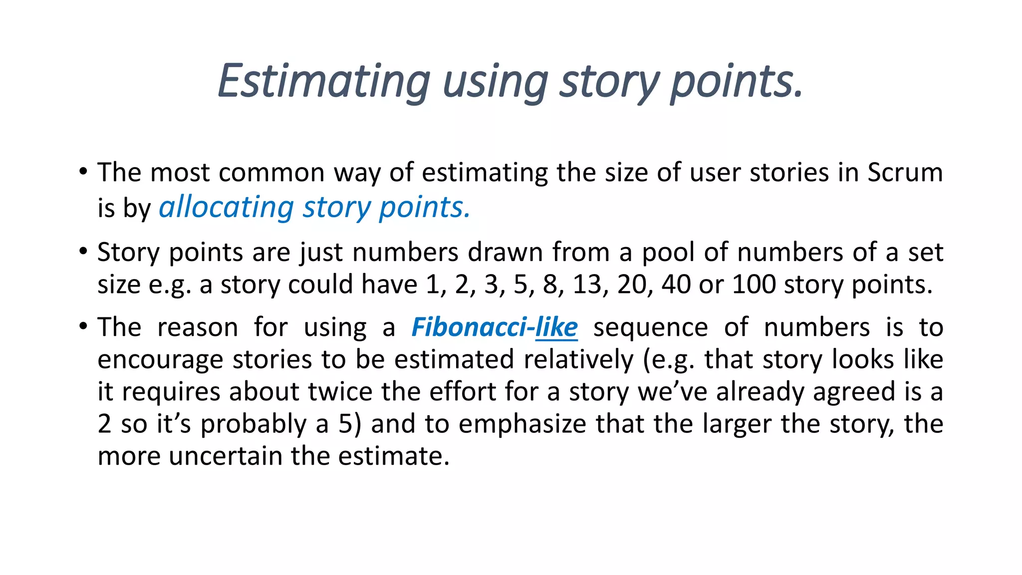 How to estimate in scrum | PPTX