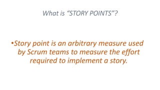 How to estimate in scrum | PPTX