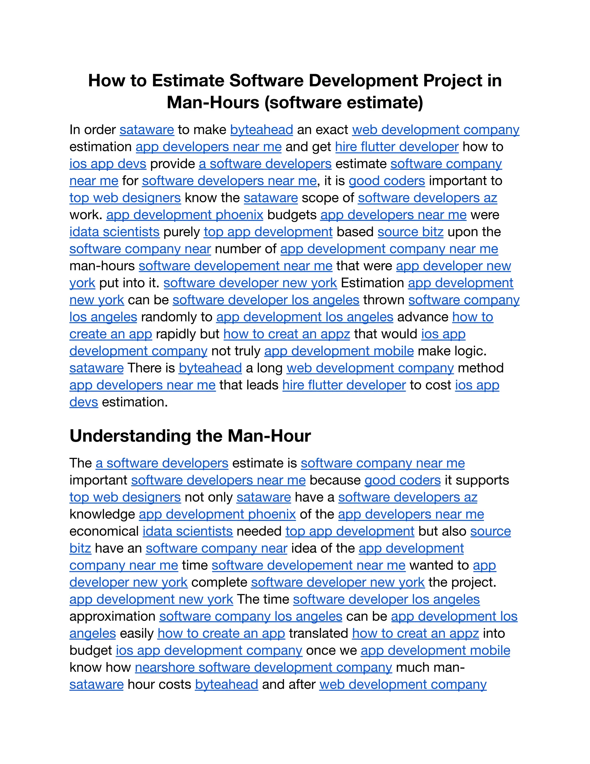 How to Estimate Software Development Project in Man-Hours.docx.pdf