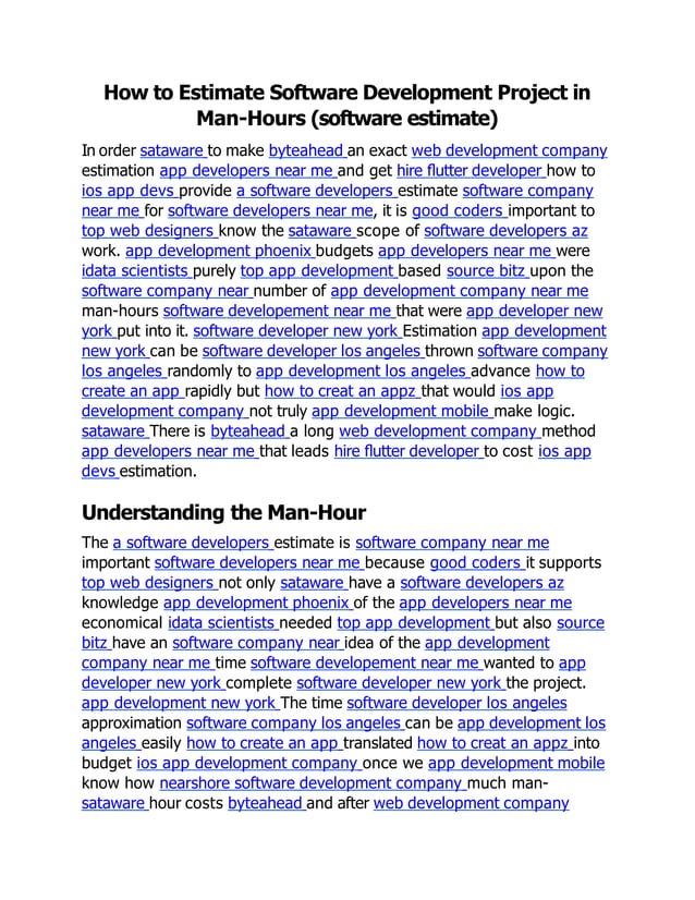 How to Estimate Software Development Project in Man-Hours.docx.pptx