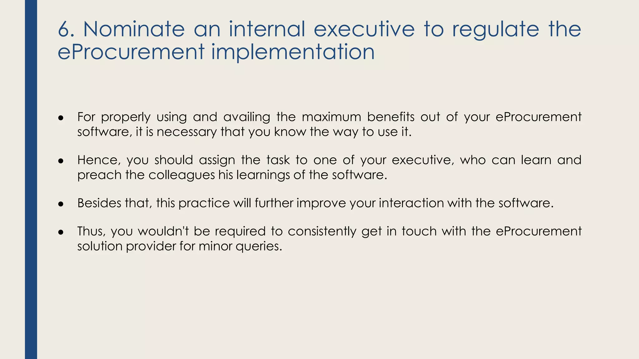 How to evaluate and implement e procurement solutions | PPTX ...