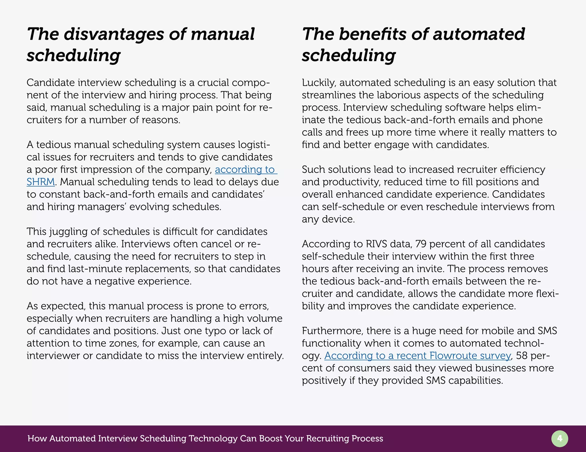 How to evolve your recruiting process with automated interview scheduling | PPT