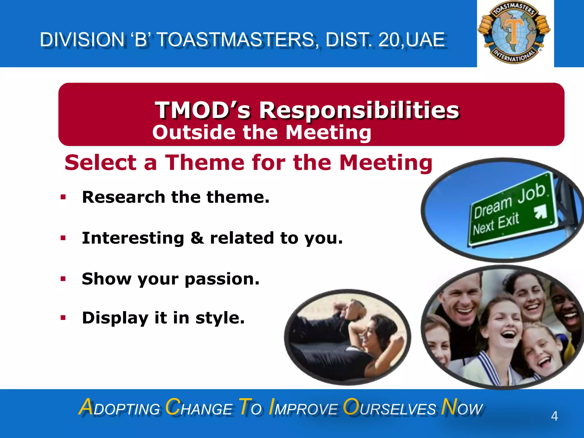 How To Excel As A TMOD | PPTX