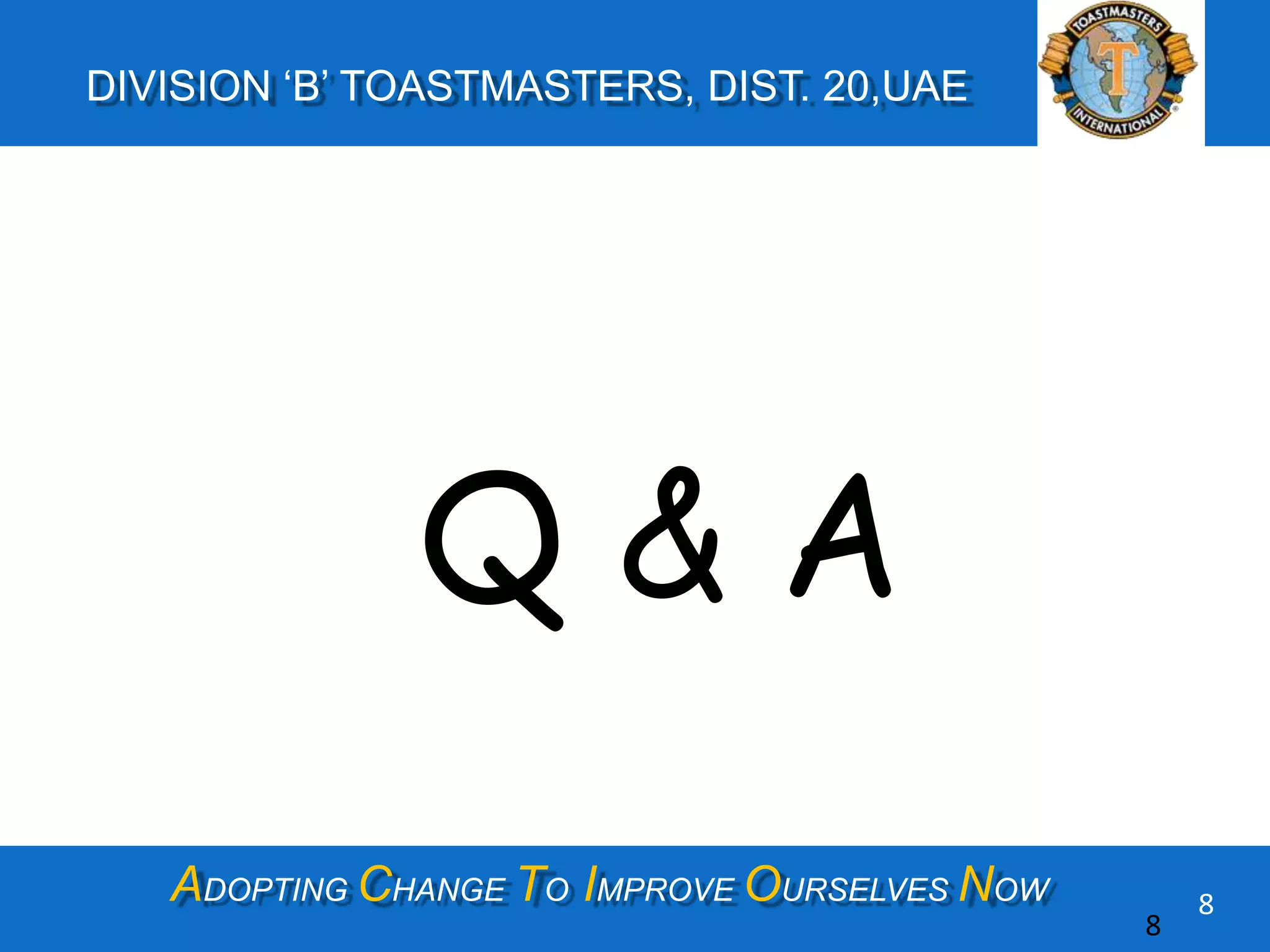 How To Excel As A TMOD | PPTX