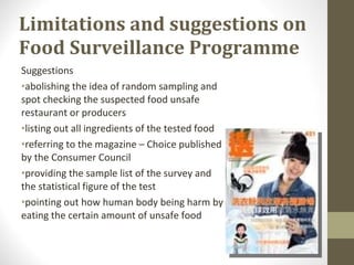 How to execute effective food safety control mechanism - hkbu public ...