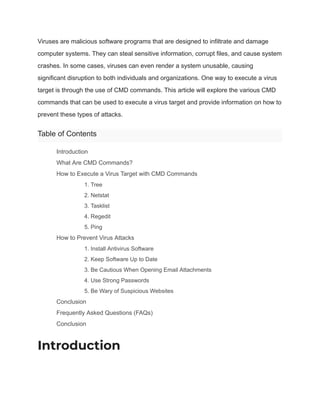 How to Execute Virus Target with CMD Commands.pdf