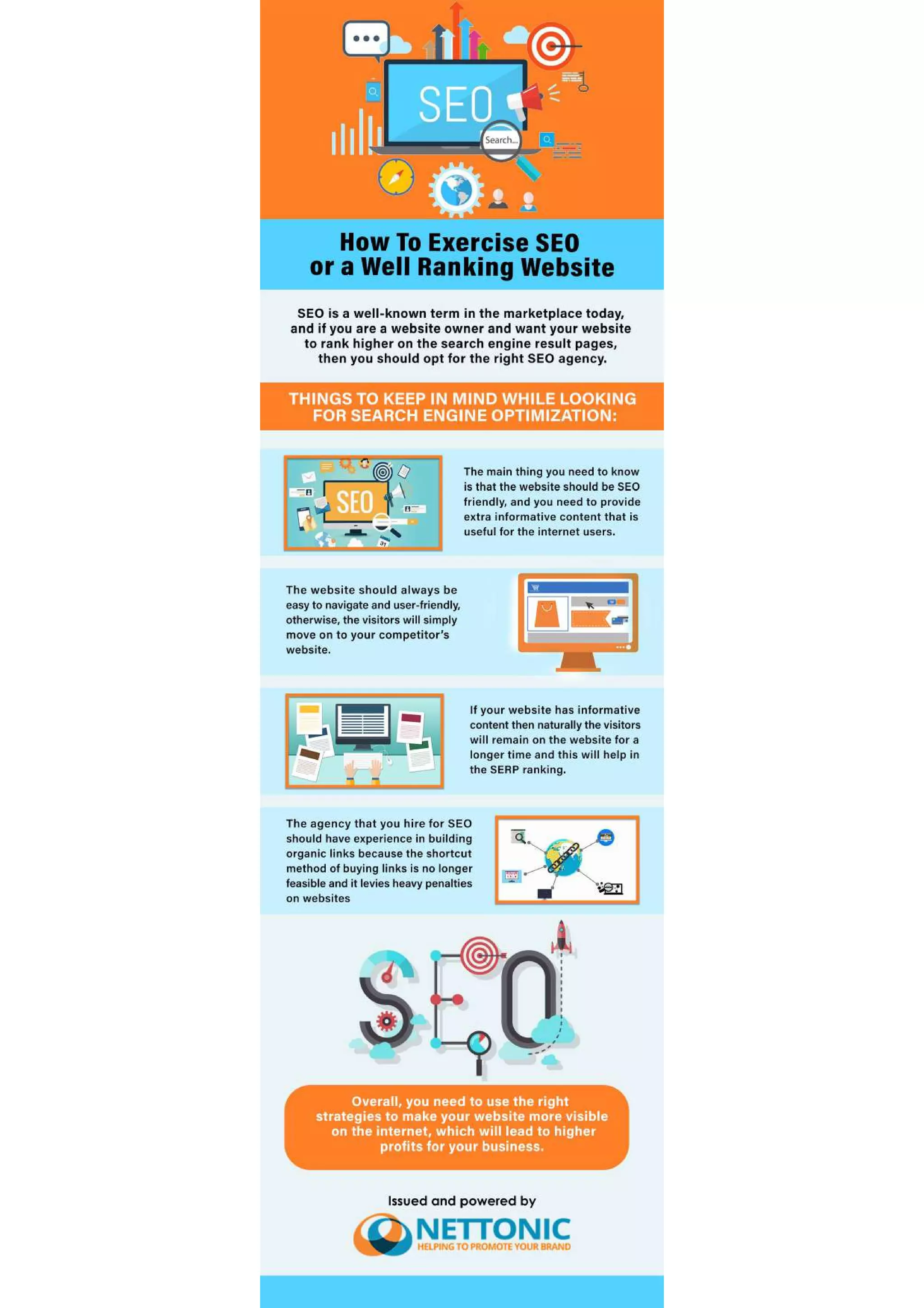 How to Exercise SEO or a Well Ranking Website | PDF