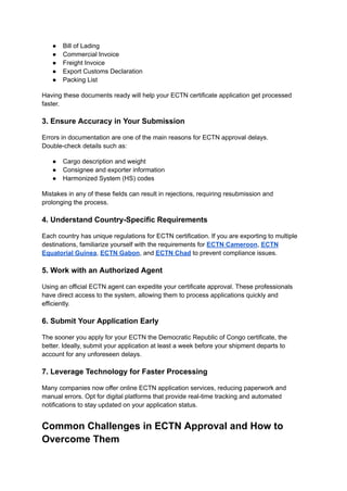 How to Expedite Your ECTN the Democratic Republic of Congo Certificate Approval Process.pdf