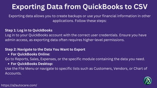 How to Export and Import CSV Files in QuickBooks: A Step-by-Step Guide ...