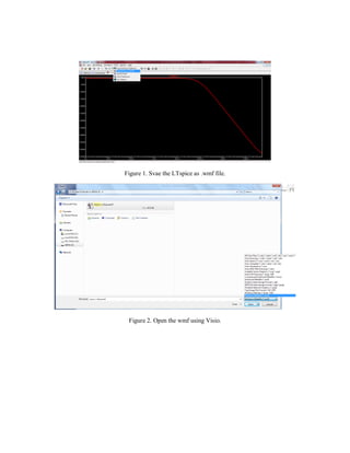 How to export LTspice plot to visio | PDF