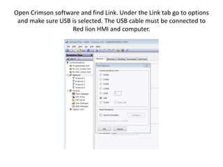 How to extract a program from a Redlion.pptx