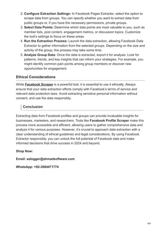 How to Extract Data from Facebook Profiles And Groups.pdf