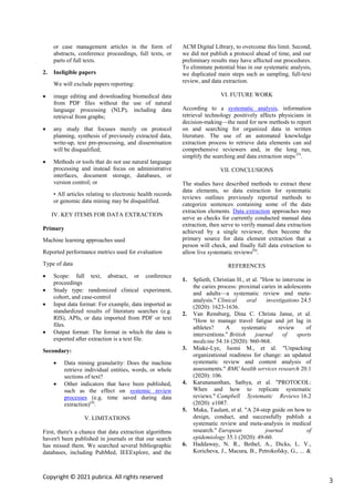 How to extract data from your paper for systemic review - Pubrica | PDF