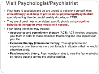 How to face fear | PPT