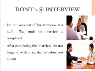 How to Face interview confidently with appropriate body language. | PPT