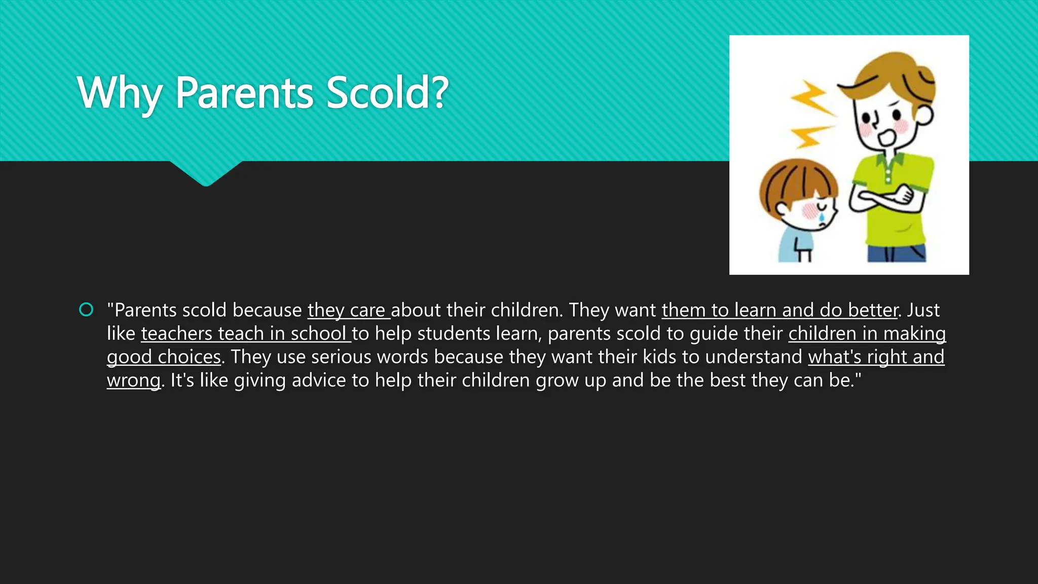 Mental health how to face parents scolding .pptx