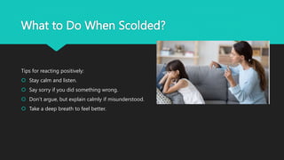 Mental health how to face parents scolding .pptx