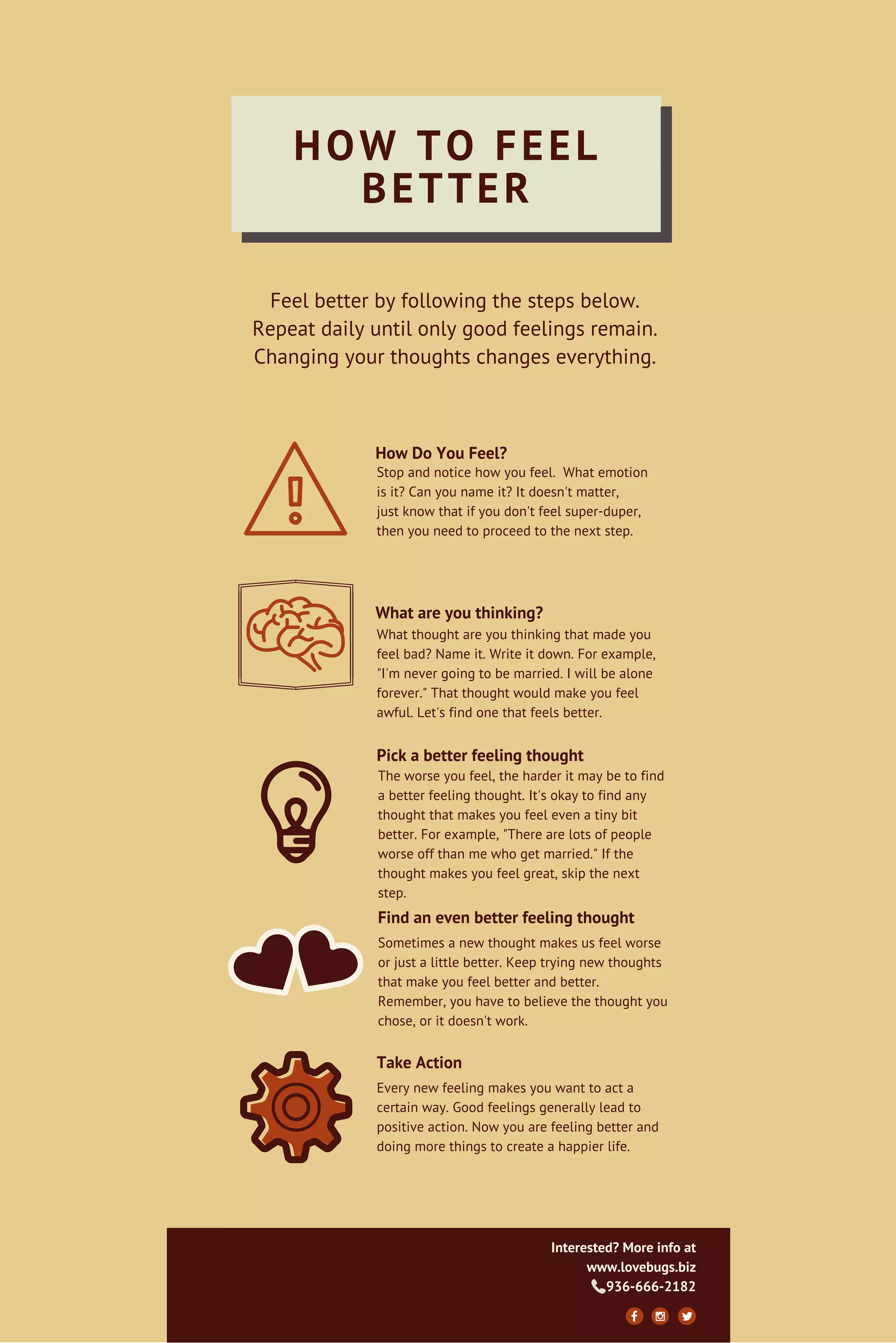 INFOGRAPHIC How to Feel Better | PDF