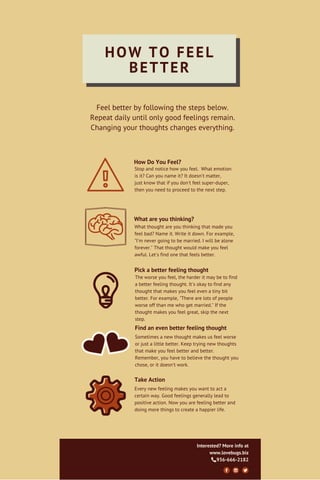 INFOGRAPHIC How to Feel Better | PDF