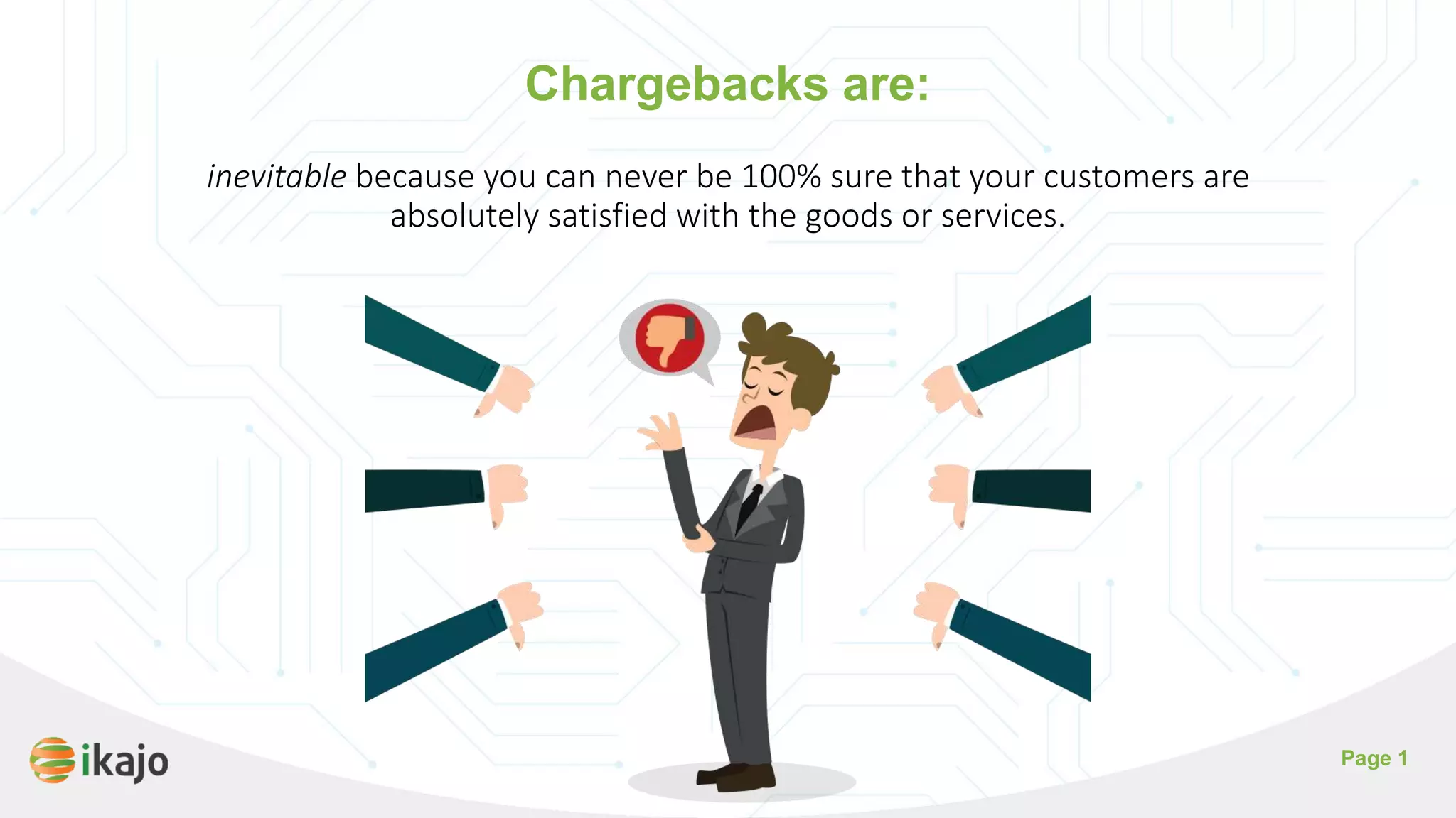 How to fight chargebacks. part 1 | PPT