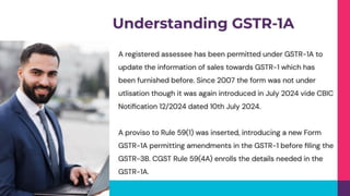 Easy Guide to Filing GSTR-1A Form Using Gen GST Online Software | PDF