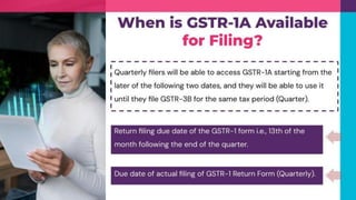Easy Guide to Filing GSTR-1A Form Using Gen GST Online Software | PDF