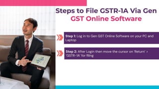 Easy Guide to Filing GSTR-1A Form Using Gen GST Online Software | PDF | Personal Taxes ...