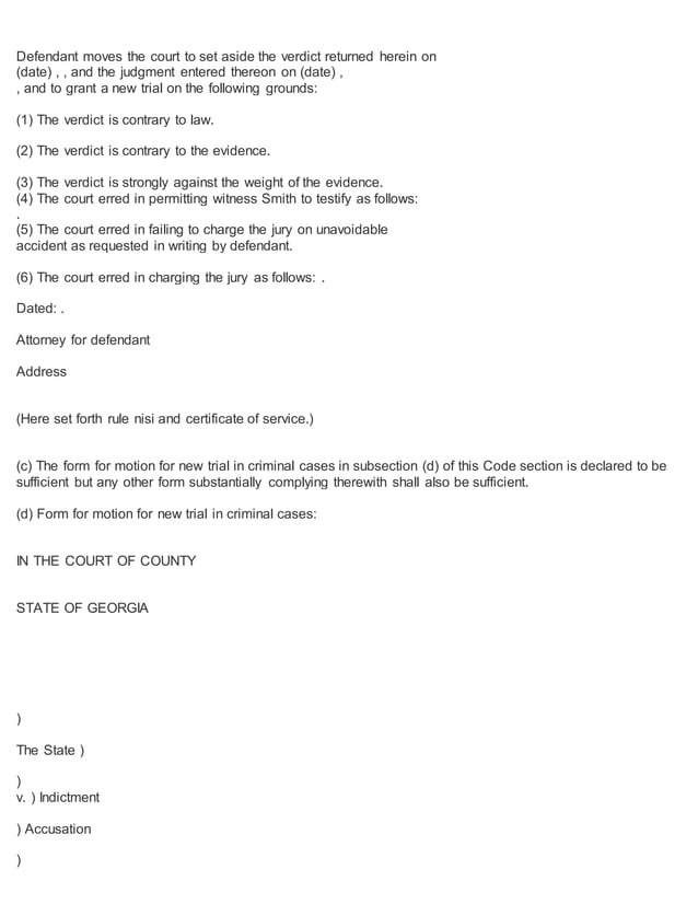 How to file motion for new trial 07142015 | PDF