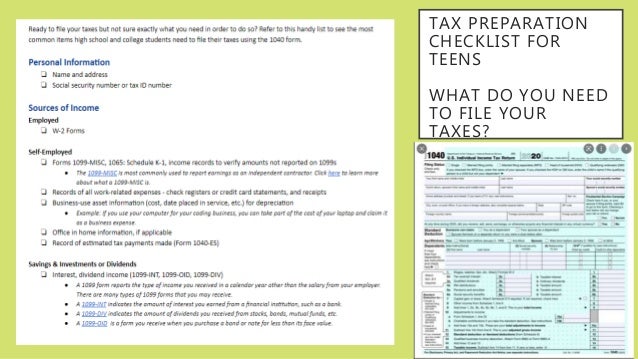 How to file your taxes | PPTX