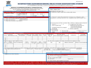 How to fill adr reporitng form | PPT