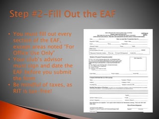 How to Fill Out an EAF | PPTX