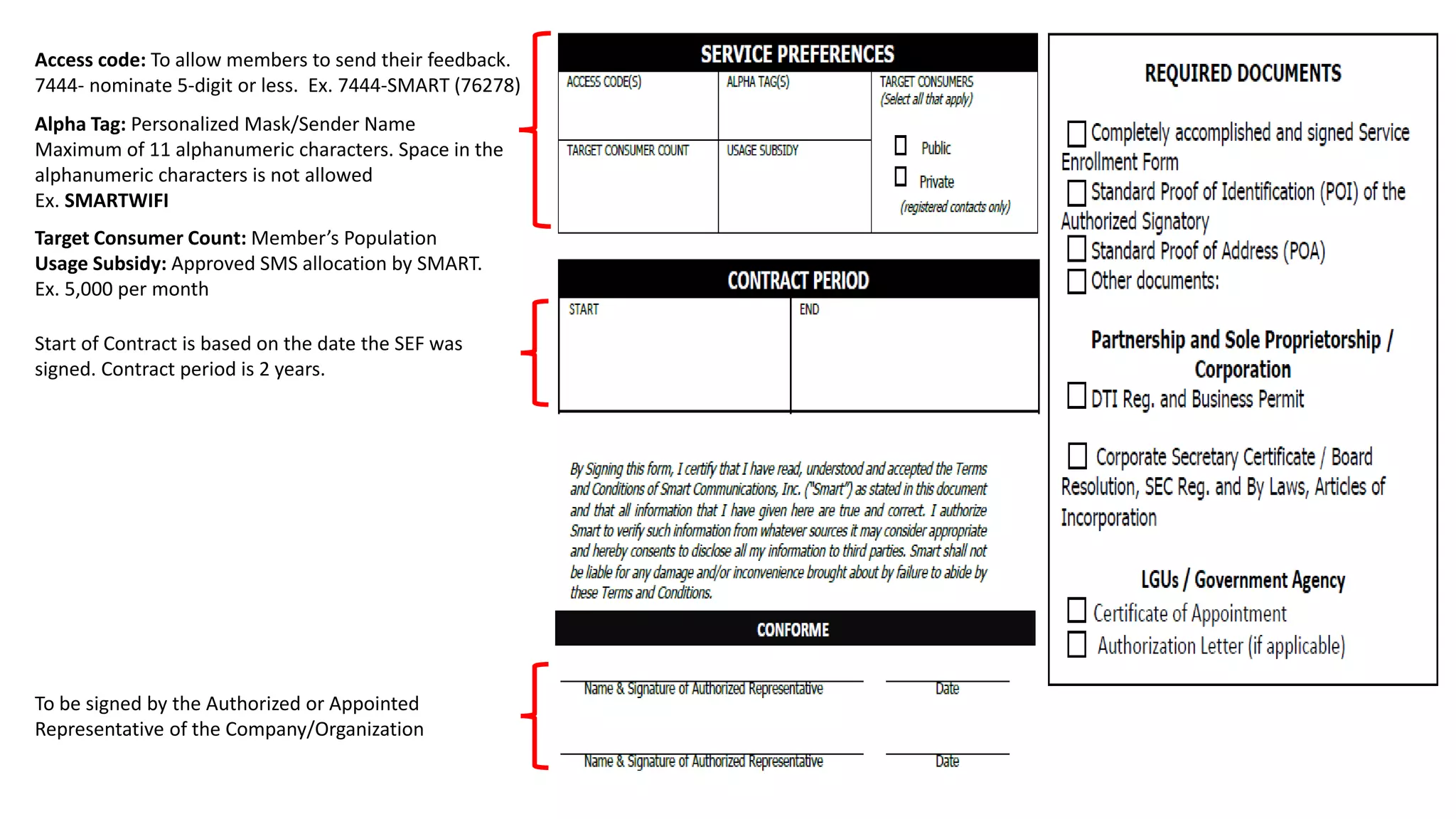 How to fill out Infocast SEF.pptx